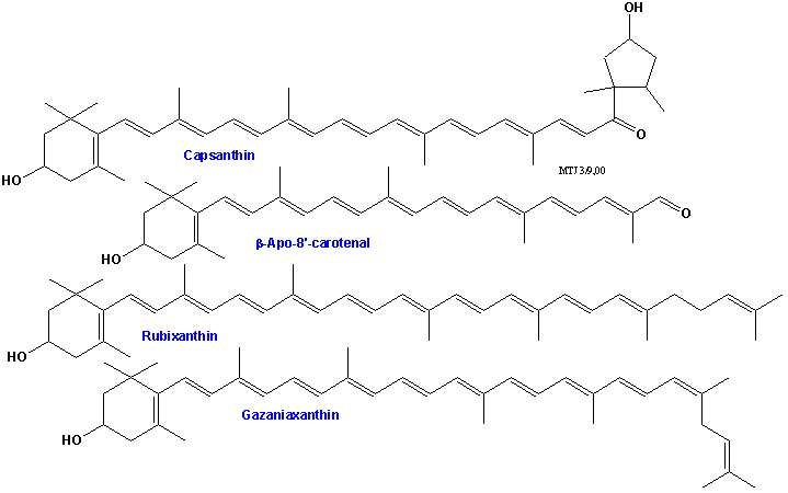 Caroten (karoten) - Carotener er pigmenter med farverne, gul, orange ...