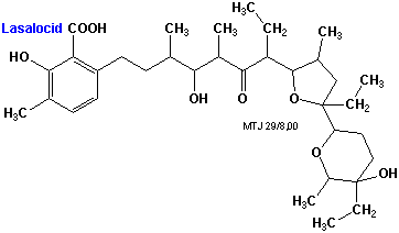 Lasalocid et antibiotikum