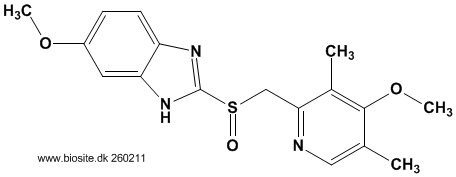 Omeprazol - en protonpumpehæmmer