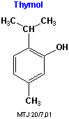Thymol en terpen